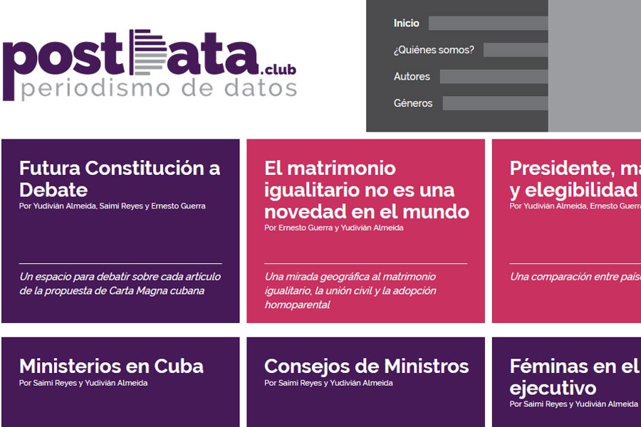 Posdata, un medio cubano multipremiado por uso de datos - IPS Cuba