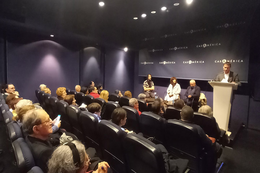 Padura en Casa de América de Madrid - IPS Cuba